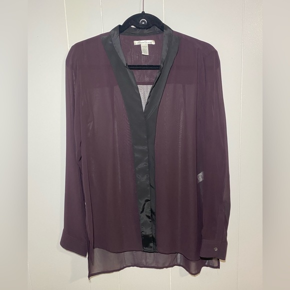 Kenneth Cole New York | Tops | Womens Medium Kenneth Cole New York See ...